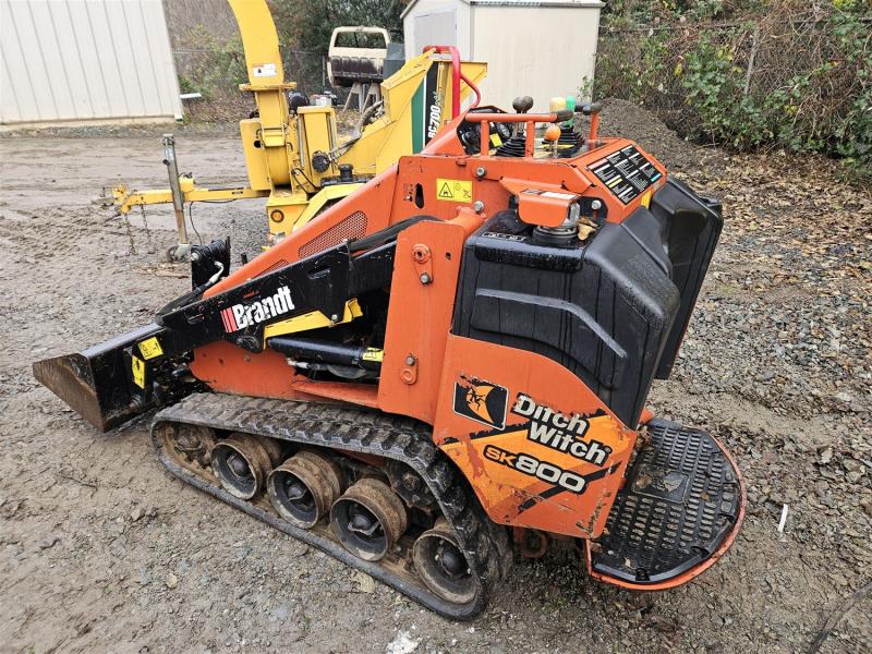 2020 Ditchwitch SK800 c/w bucket and pallet forks, 887 hrs., s/n ...